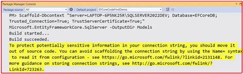 entity framework core ef core database first approach dot net tutorials