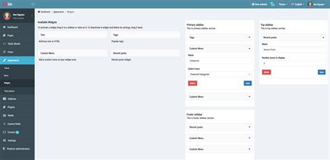Botble Laravel CMS CRUD Generator Modular Theme System Role