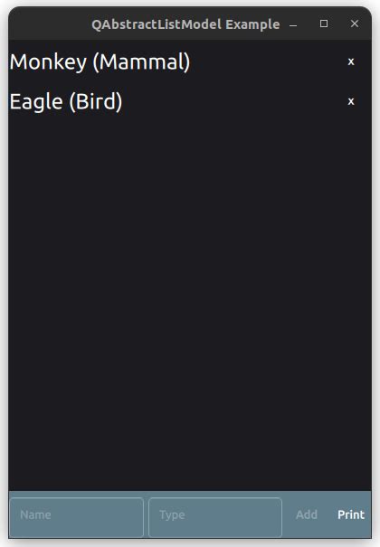 using qabstractlistmodel with qml listview in qt6 — akshay raj gollahalli