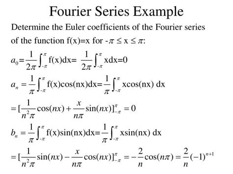 ppt fourier series example powerpoint presentation free download id 278063