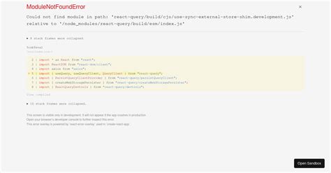 tanstack query example react basic typescript codesandbox