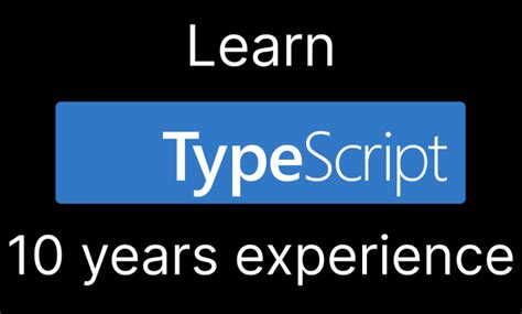 help you learn typescript frontend backend by menendezp fiverr
