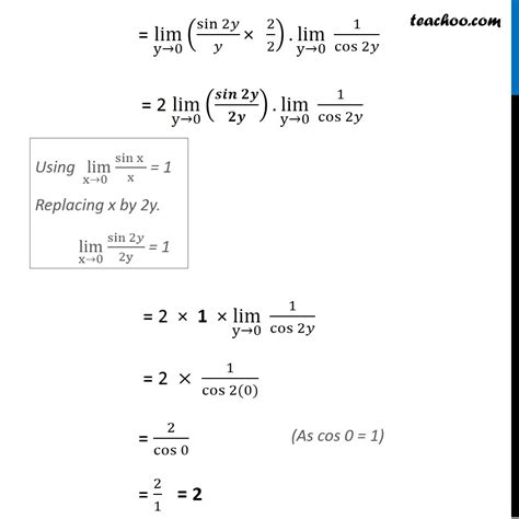 ex 12 1 22 lim x π 2 tan 2x x π 2 limits class 11 ex 12 1
