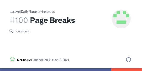 Page Breaks Issue Laraveldaily Laravel Invoices Github