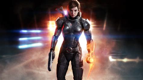 1366x768 Mass Effect 3 Shepard Femshep Hd 1366x768 Resolution Hd 4k Wallpapers Images