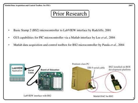 ppt development of a matlab data acquisition and control toolbox for pic microcontrollers