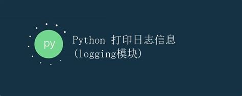 python 打印日志信息 logging模块 极客教程