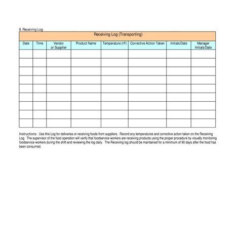 Haccp Flow Form Fill Out Printable PDF Forms Online