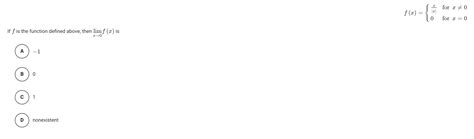 solved if f is the function defined by f x then limf x