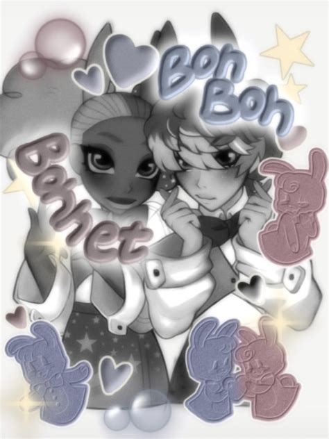 Bonnet And Bonbon😵‍💫 Art By Me Rfivenightsatfreddys
