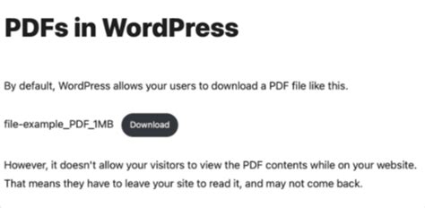 how to add a pdf viewer in wordpress the easy way