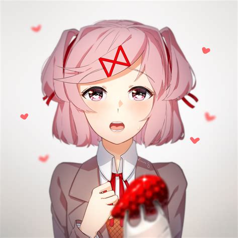 Wallpaper Doki Doki Literature Club Visual Novel Anime Girls Natsuki Doki Doki Literature