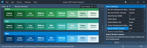 Actipro Themes WPF Themes And Enhanced Native Control Styles