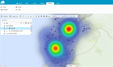 Heatmap Analysis GIS Cloud User Manual