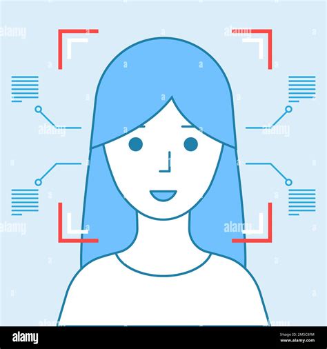 Face Identification Biometric Identification Or Facial Recognition
