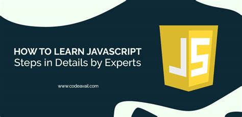 how to learn javascript steps in details by experts