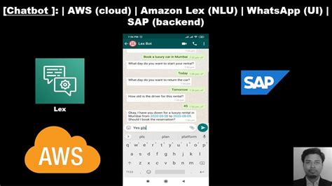 7 [aws lex] post data in your backend table from amazon lex bot using lambda function youtube