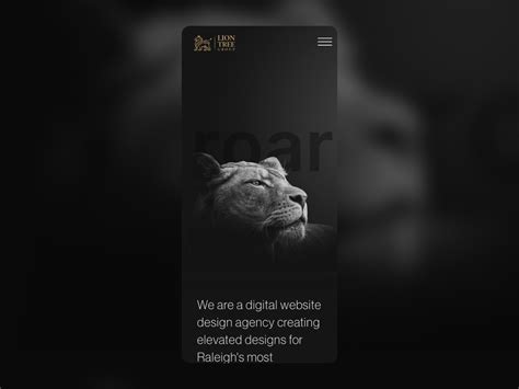 Lion Tree Raleigh Awwwards Nominee
