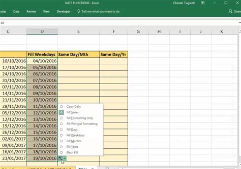 How To Autofill Dates In Excel With Without Dragging WinCope