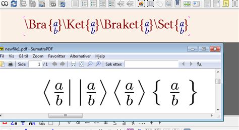 Brackets Lyx Quick Way To Insert Dirac Bra Ket TeX LaTeX Stack