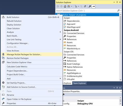 Updating The Xamarin Forms NuGet Packages Xamarin Forms Projects Book