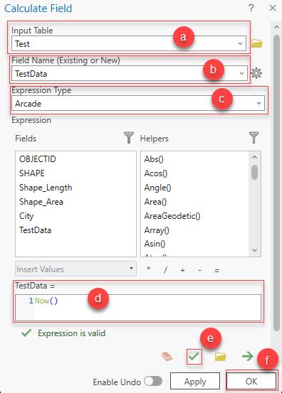 How To Populate A Date Field With A Current Date Using Arcade In