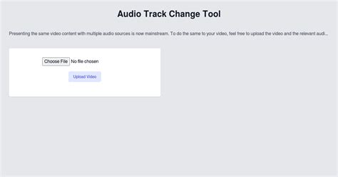 Nuxtjs Audio Track Change Codesandbox