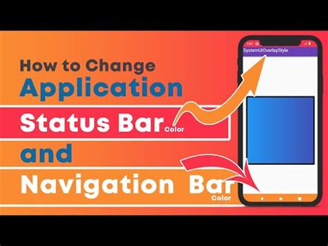 How To Change Status Bar Color In Flutter How To Change System
