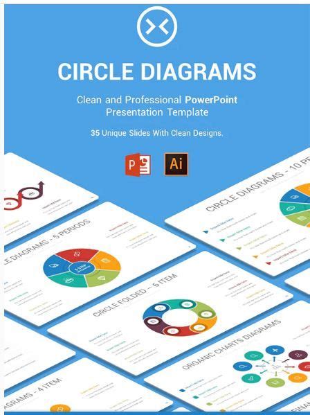 Circle Diagrams Presentation Template For Powerpoint And Google Slides
