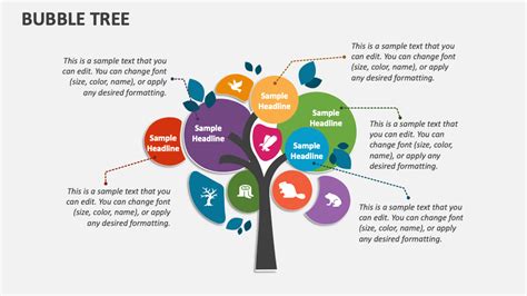 Bubble Tree PowerPoint And Google Slides Template PPT Slides