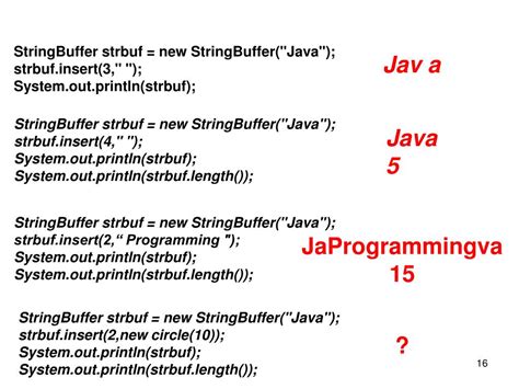 ppt stringbuffer class in java powerpoint presentation free download id 6107938