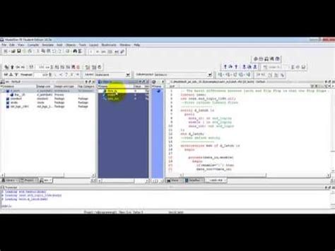 VHDL Code Simulation In ModelSim YouTube