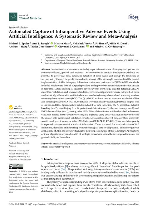 pdf automated capture of intraoperative adverse events using artificial intelligence a
