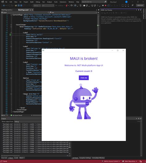 Bug XAML Hot Reload Not Working On Windows Issue 3369 Dotnet