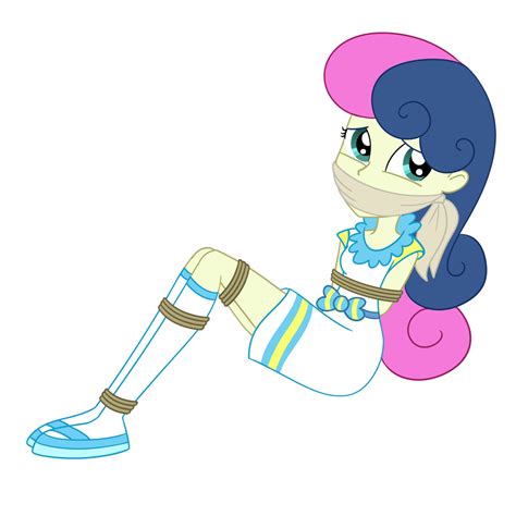 3445641 Safe Artistsplendidbondage Derpibooru Import Bon Bon Sweetie Drops Human