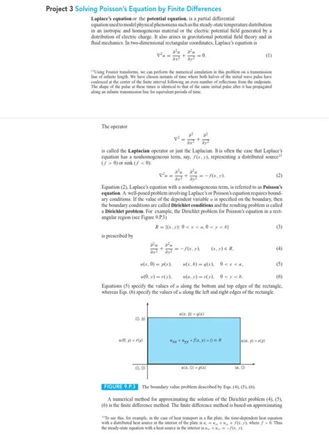 solving poisson s equation by finite differences pdf numerical analysis equations
