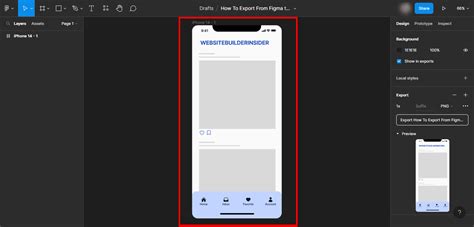How Do I Export From Figma To AI WebsiteBuilderInsider