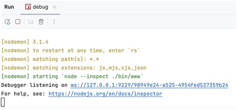 Running And Debugging Node Js JetBrains Rider Documentation