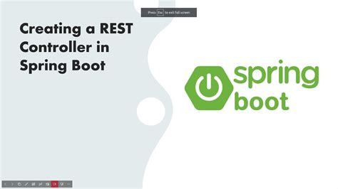 Creating A REST Controller In Spring Boot YouTube