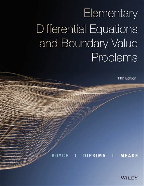 elementary differential equations and boundary value problems by