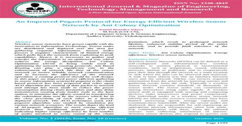 pdf an improved pegasis protocol for energy efficient wireless · an improved pegasis