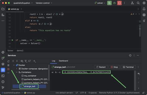 Configure An Interpreter Using Docker PyCharm Documentation