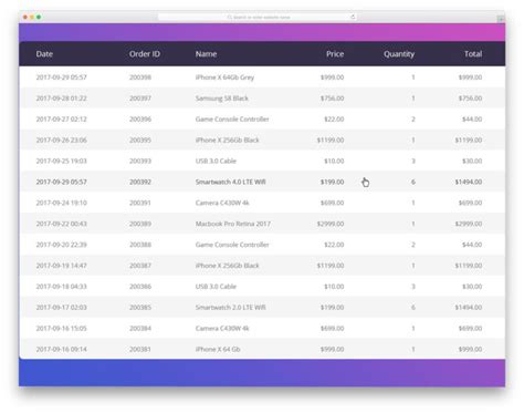 40 Best CSS Table Templates For Creating Appealing Tables 2024