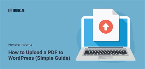 how to upload a pdf to wordpress simple guide