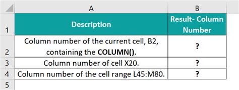 column function in excel formula examples how to use