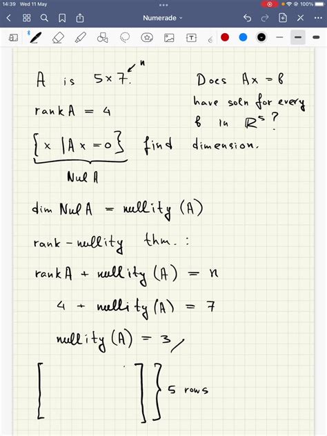 solved let [4] be a solution for the matrix equation ax b for a 2x2 matrix a and [ 20 7 a