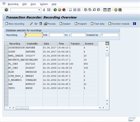 BDC Using Session Method Sap Tutor