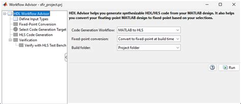 get started with matlab to high level synthesis workflow using hdl coder app matlab and simulink