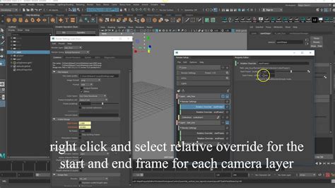 Maya Sequence Render With Multi Cameras And Different Frame Range YouTube