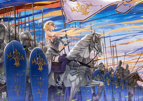 Fateapocrypha Anime Girls Jeanne Darc Ruler Fategrand Order Fate Series Ruler Fateapocrypha